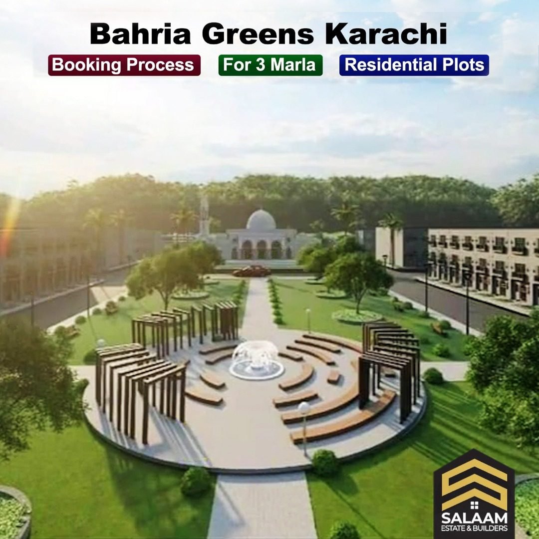 Booking procedure for Bahria Greens - Salaam Estate