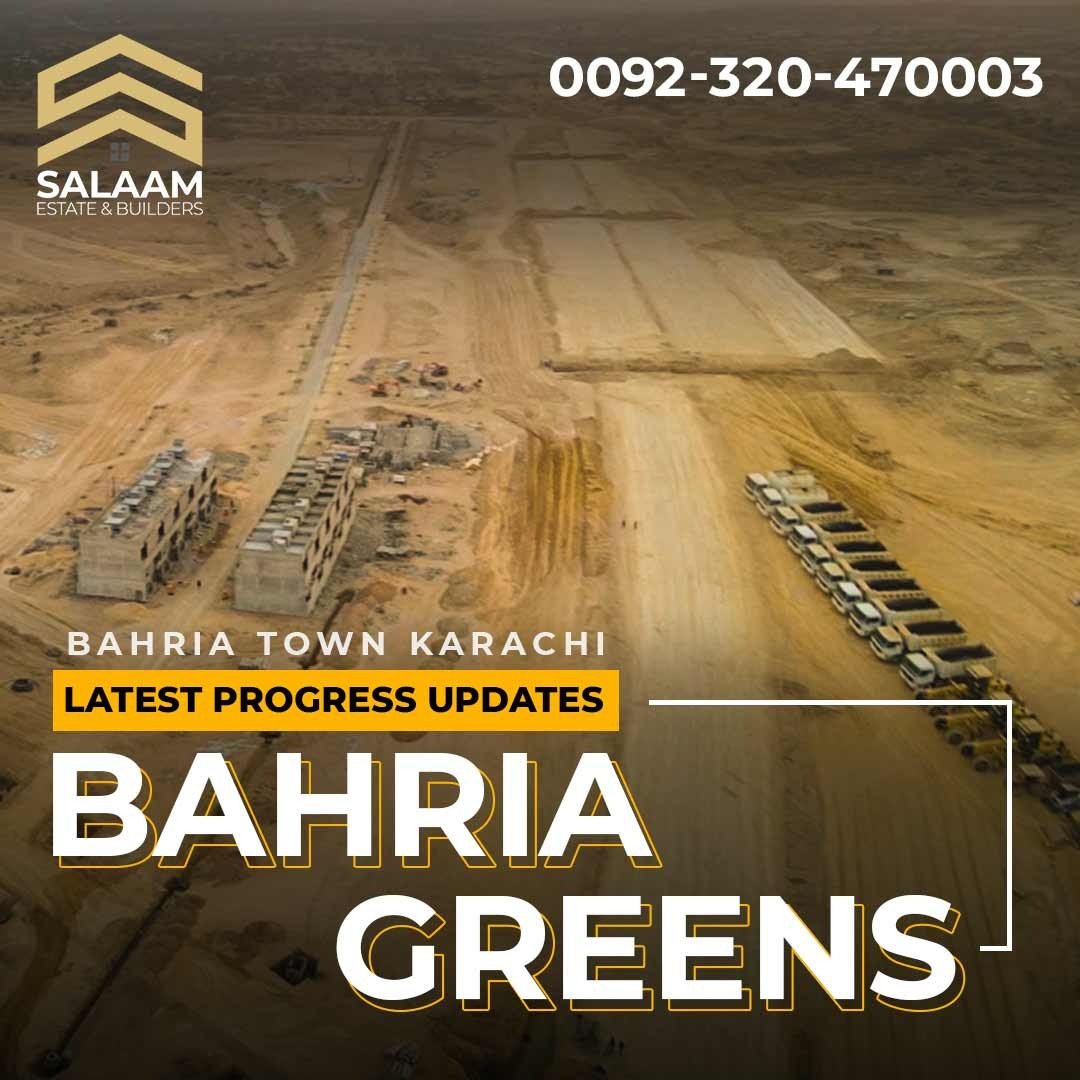 The present situation of Bahria Greens 2021 - Salaam Estate & Builders