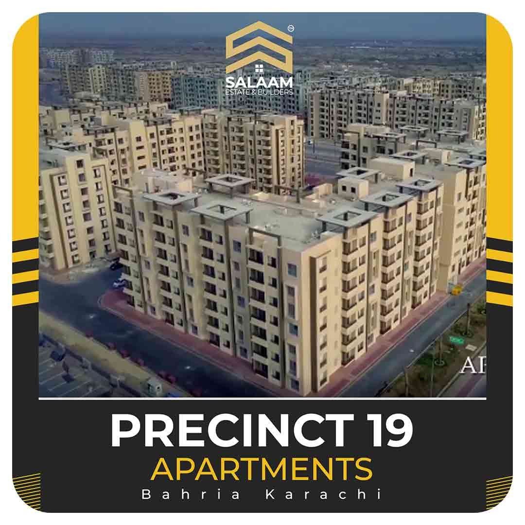 Precinct 19 Apartments in Bahria Town Karachi - Salaam estate